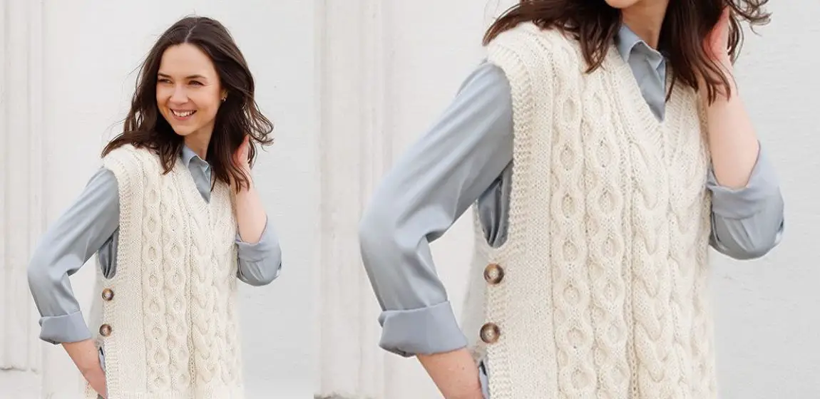 Le tricot col V | SOGOOD-IDEAS